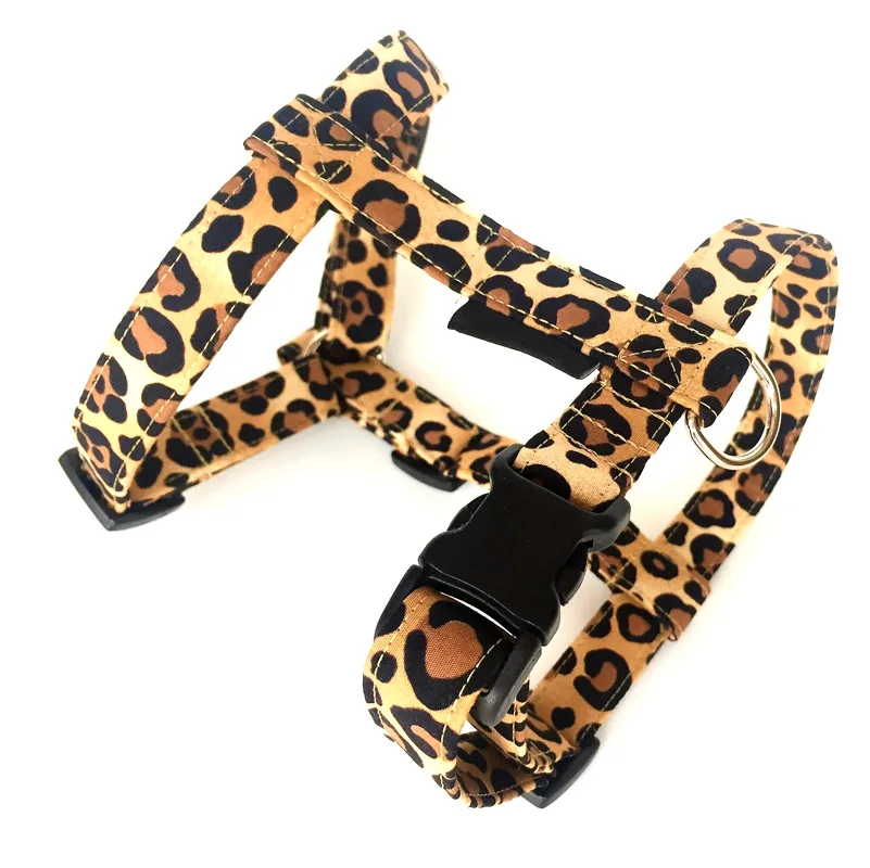 Leopard Printing Dog Harness - Customized Pet Harness 2022