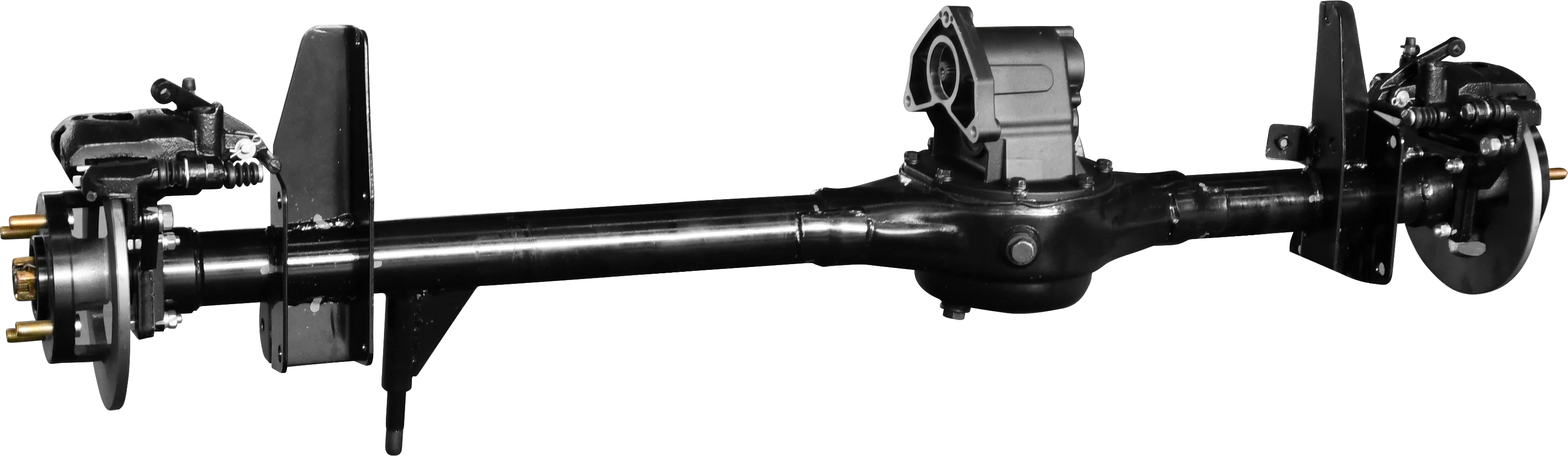 Electric 3 Wheels Car Integral Rear Axle Differential With Gearbox ...