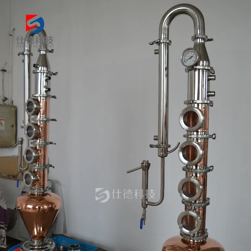 Sanitary Stainless Steel Small Distillation Equipment Single Wall Still ...