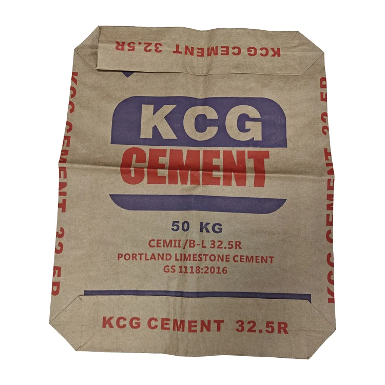 3 Layer Kraft Paper Sack - Ideal for Cement & Powder