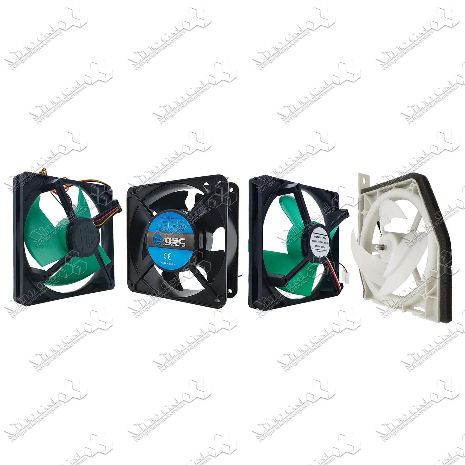 Alibaba.com: Sino Cool 12V 24V AC DC Axial Fan Motor for Refrigerator ...