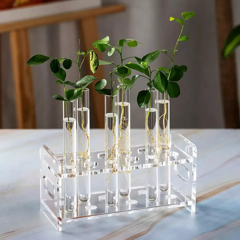 Acrylic Test Tube Organizer Rack Tube Holder Hand Make Rack Test ...