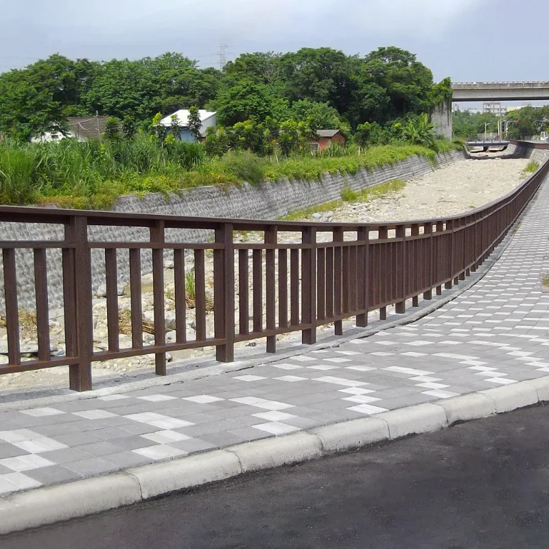 Outdoor Long Service Life Usage Plastic Slats Recycled PS Solid Board ...