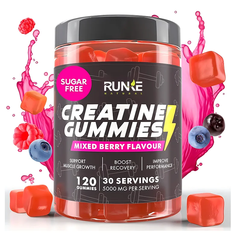 Monohydrate Gummies Mixed Creatine Berry Gummies Speed Muscle Growth ...