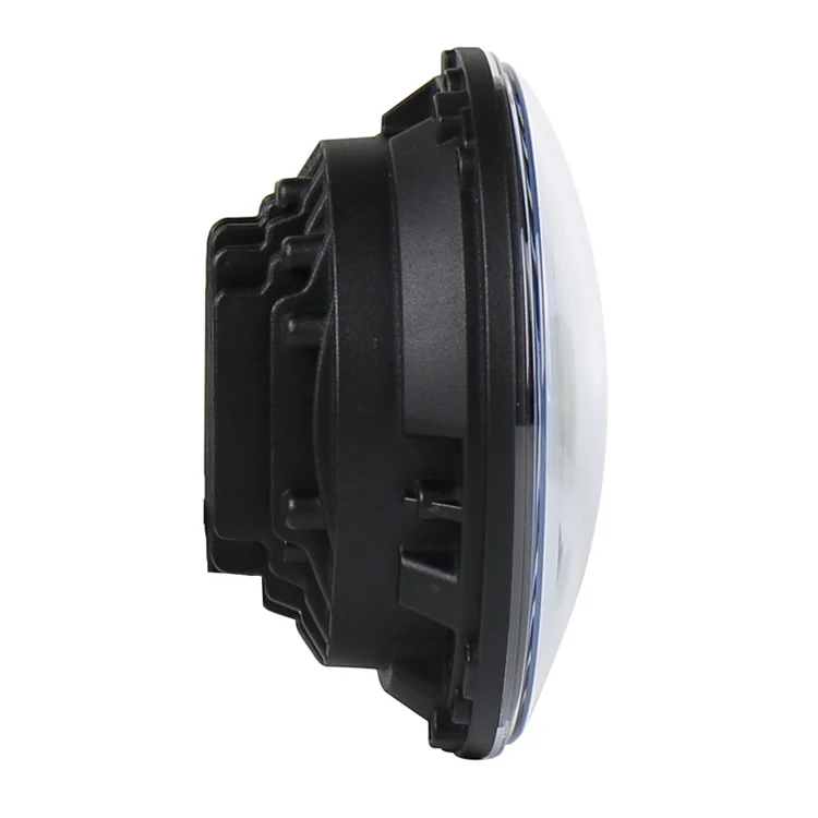 Factory Custom Modified Rgb7 Color Angel Eyes 7 Inch Led Headlight For ...