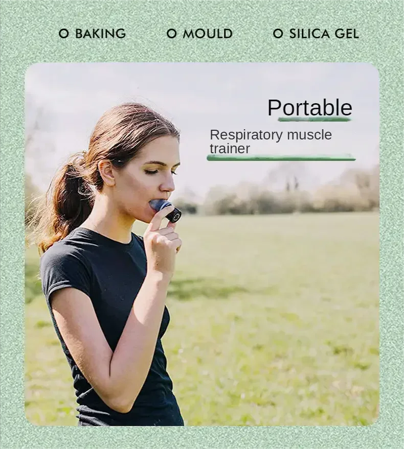 Iron Lung Trainer - Portable Breathing Trainer for Lung Capacity