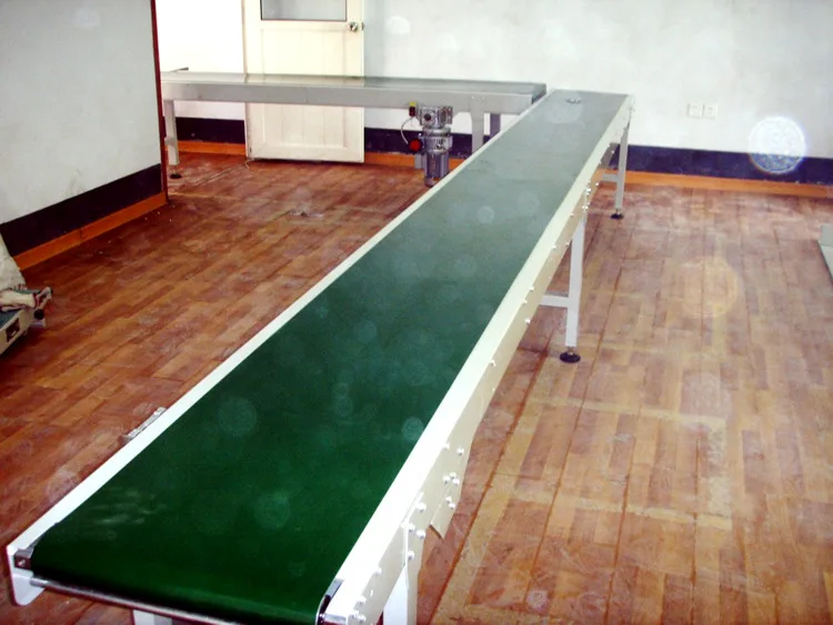 Small Conveyor Belt Injection Molding Machine Material Sorting Assembly ...