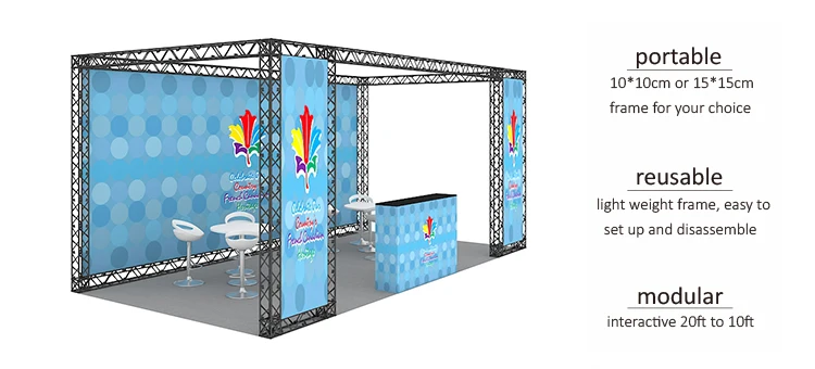 Expo Easy Install Collapsible Aluminum Truss Display