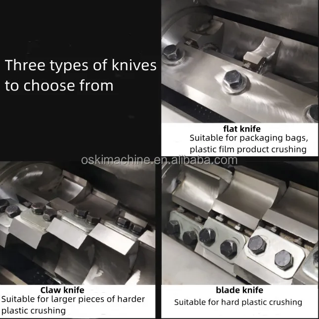 300 Plastic Lump Shred Machine Flake Type Plastic Bottle Metal Crushing ...