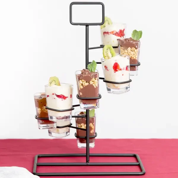 Flight Server Glass Flight Tasting Display for Drinks,Dessert Champagne ...