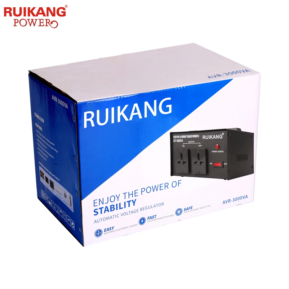 St-2000va Transformator Daya 110v 220v,Konverter Tegangan Autotombdira ...