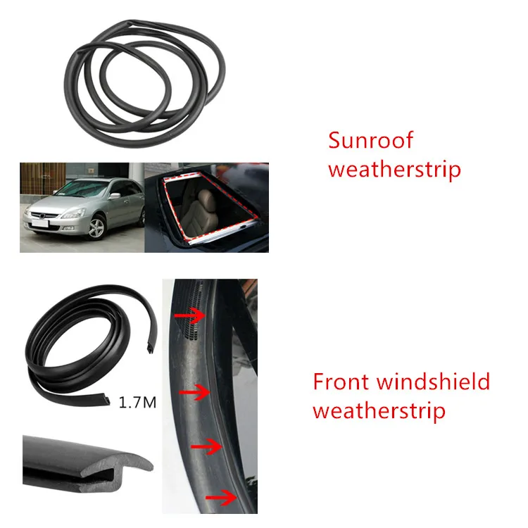 Singal Cab And Dual Cab Roof Drip Side Rubber Finish Moulding ...