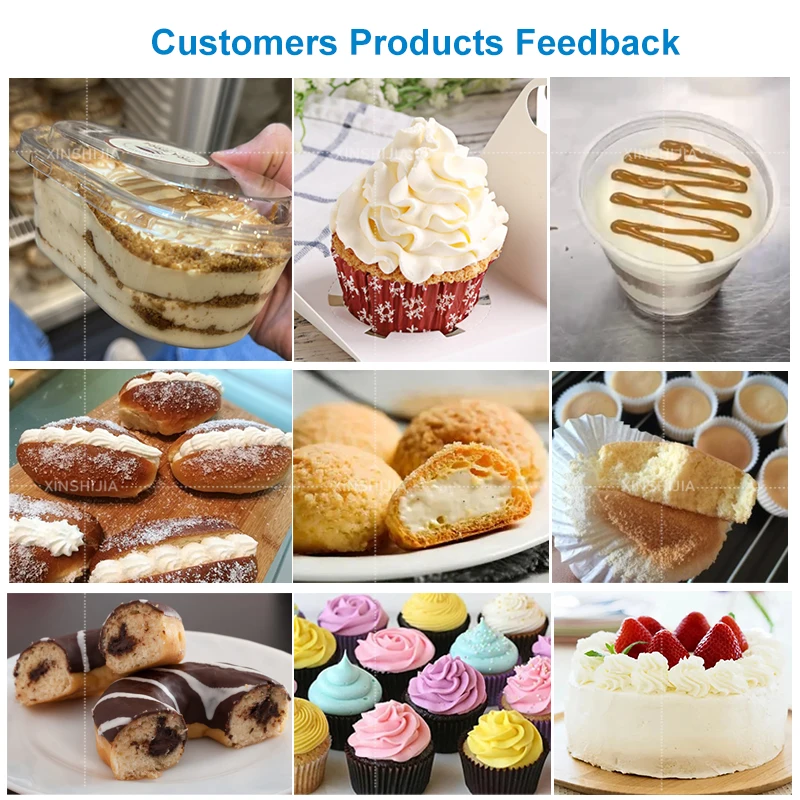 XSJ-003 - Efficient Cake Filling Machine with Touch Screen