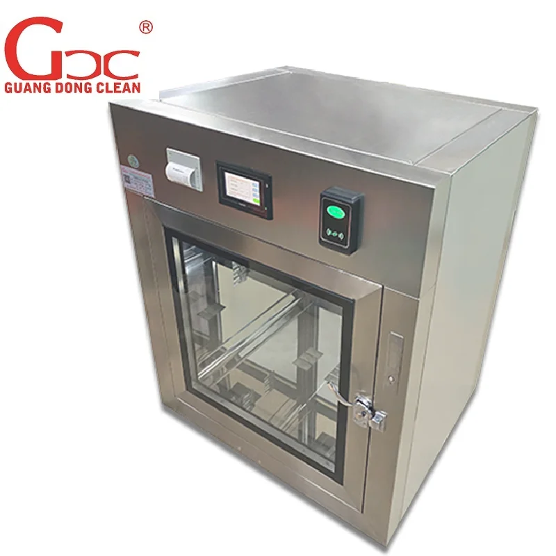 Stainless Steel Pass Box Cleanroom Pass Through Box Clean Room For ...