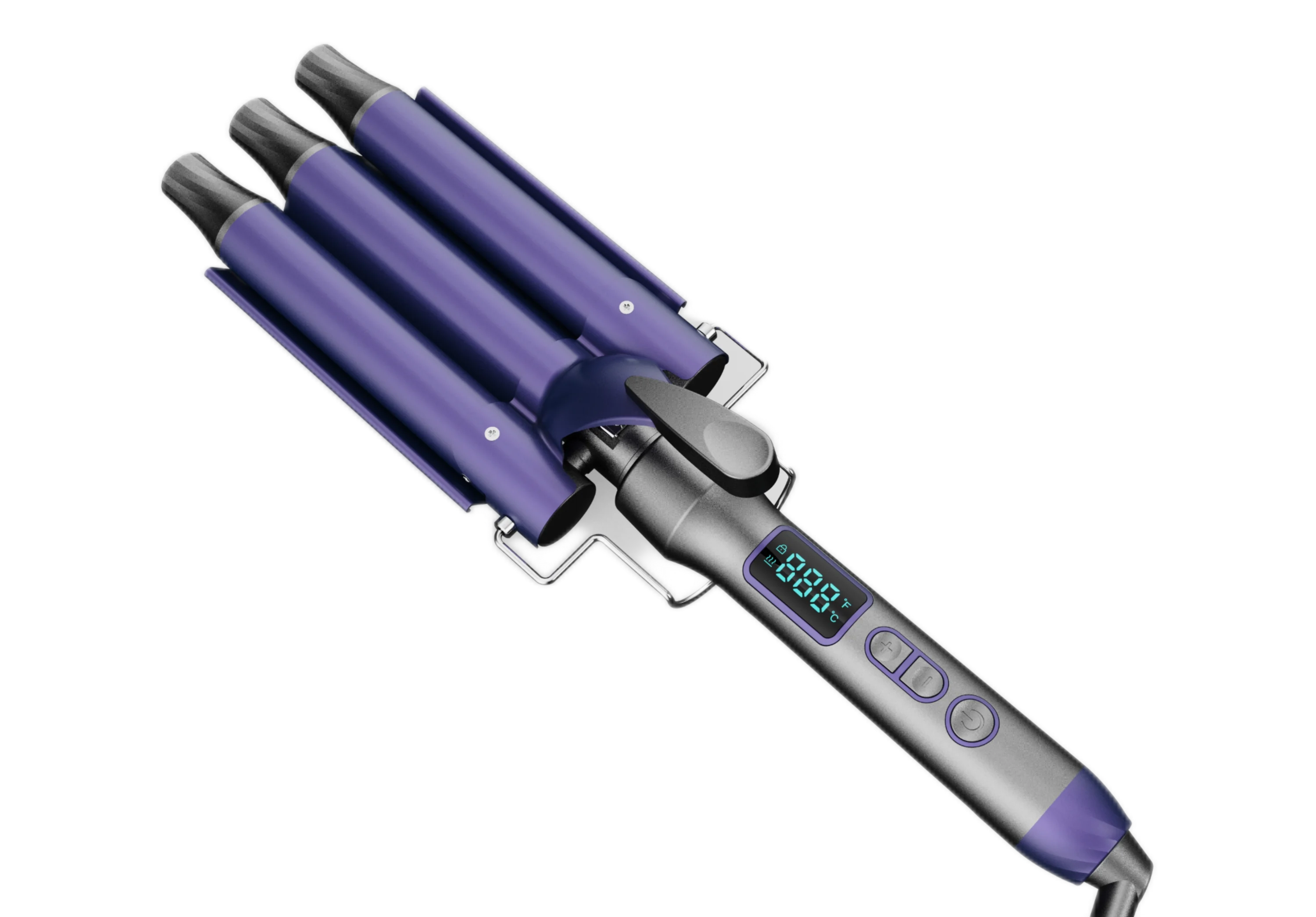 Triple Barrel Hair Curler - Perfect Big Wave Curls at Home