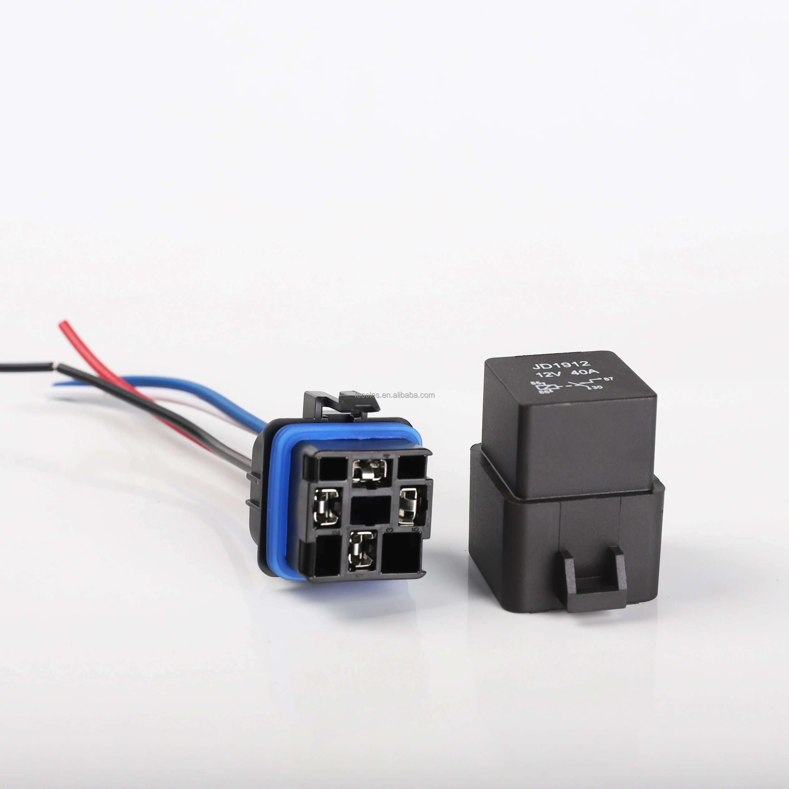 Auto Relay 20 AMP 40A 12V DC Waterproof Harness Automotive Relays Kit ...