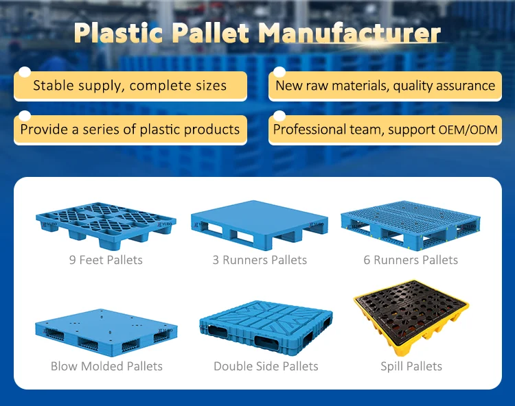 Plastic Pallet Suppliers Heavy Duty Reusable Pallets Euro Stackable ...