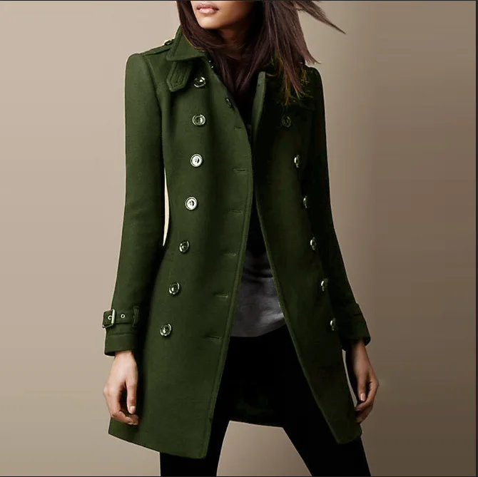 Wholesale Autumn Women's Long Jackets & Coats in Stock