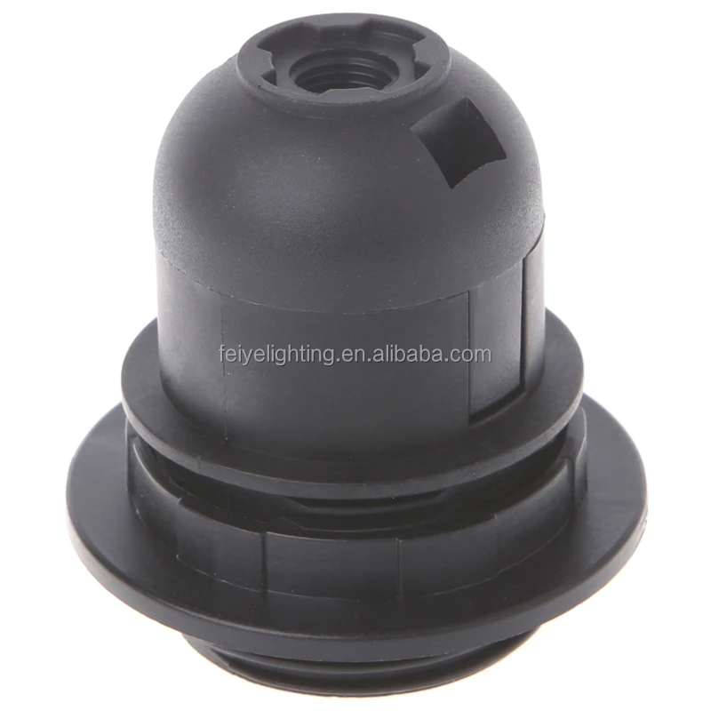 Full Screw Plastic Lamp Socket E27 Edison Style Bulb Holder