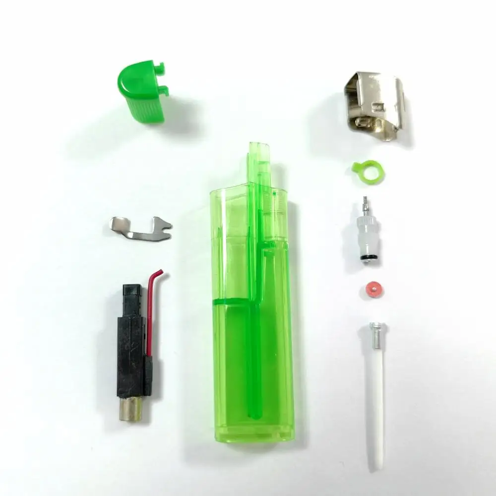 Custom Kerosene Lighter - Vintage 9mm Pistol Style