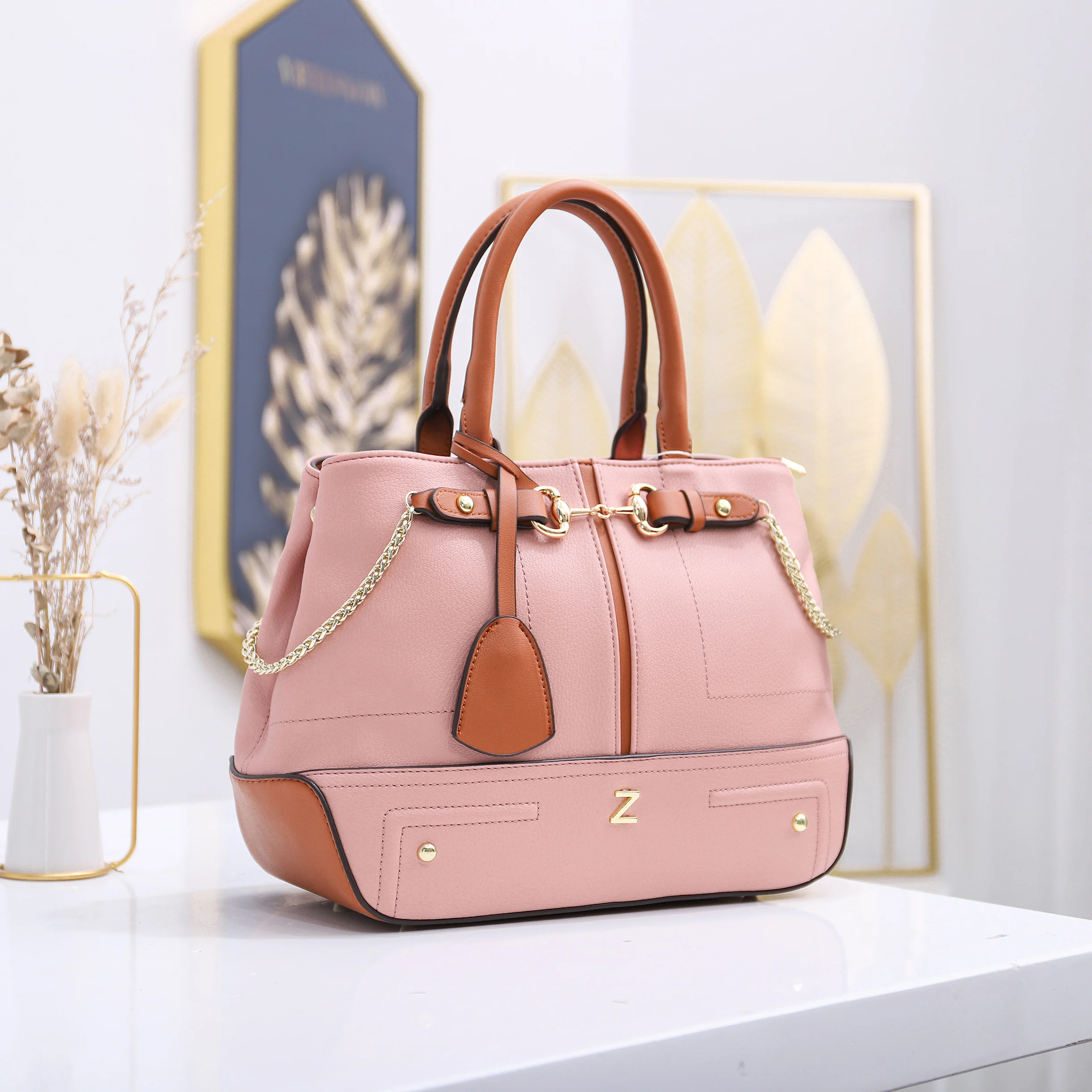 Hot Selling Handbag Contrast Color Bags For Women Trend Manufacturing ...