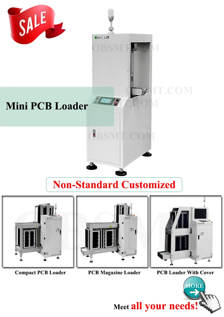 Cheap Price PCB Loader Unloader SMT Loader Machine PCB Chain Conveyor ...