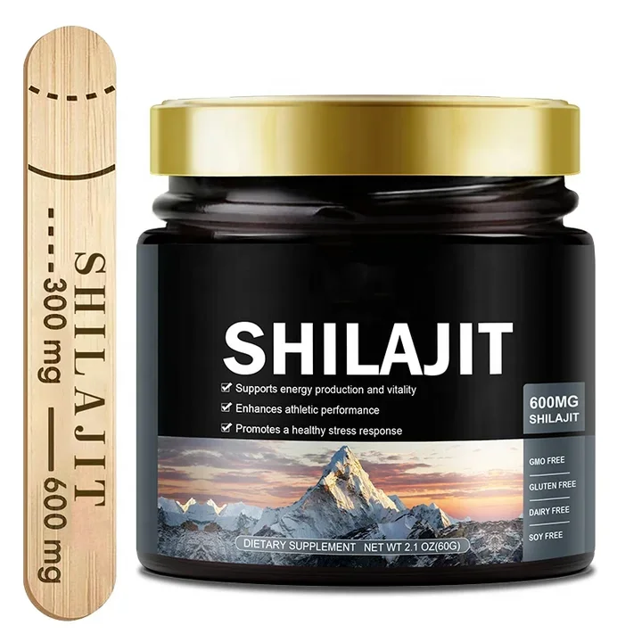 Wholesale 600mg Natural Organic Shilajit Resin Himalayan Organic Free ...