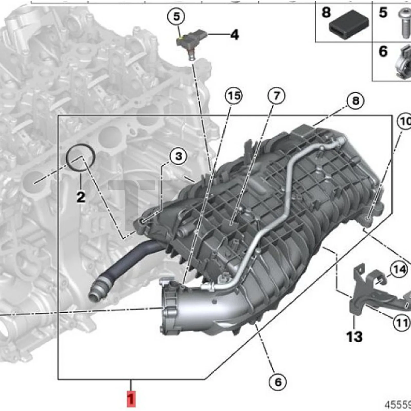 Intake Manifold Diagram