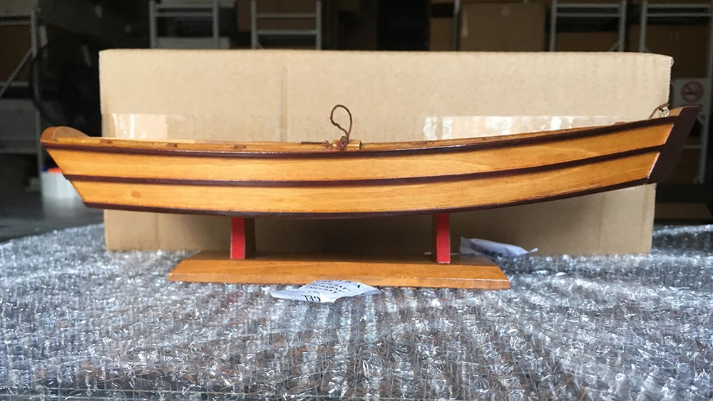 Wooden Boat Name Plates - Customizable Row Boat Models