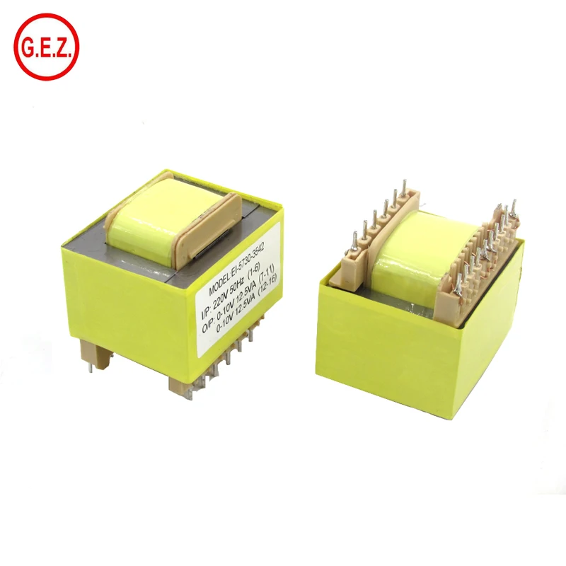 PCB Mounted Power Transformer 220V 230V 240V 12V 24V 200mA 300mA 500mA ...