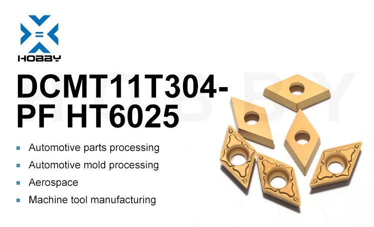 CNC Blade Rhomboid Insert DCMT11T304 Lathe Outer Turning Tool Inside ...