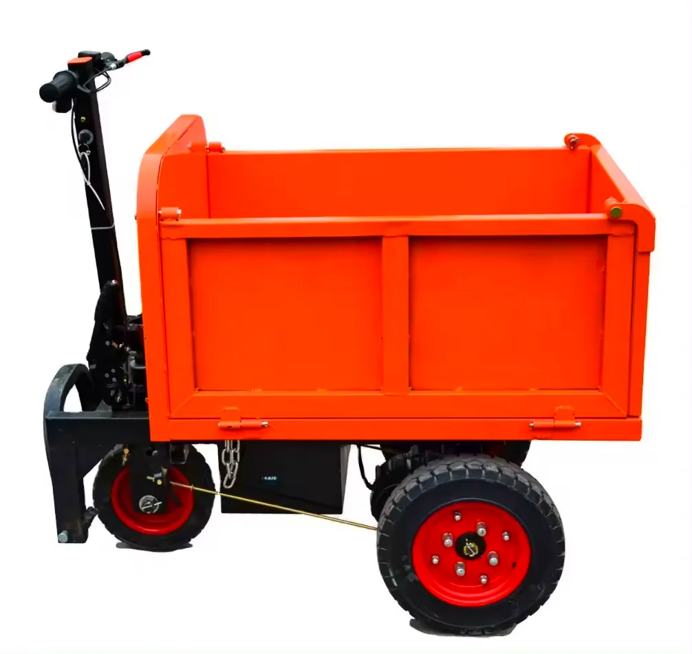Construction Site Electric Tricycle Dump Electric Truck Construction ...