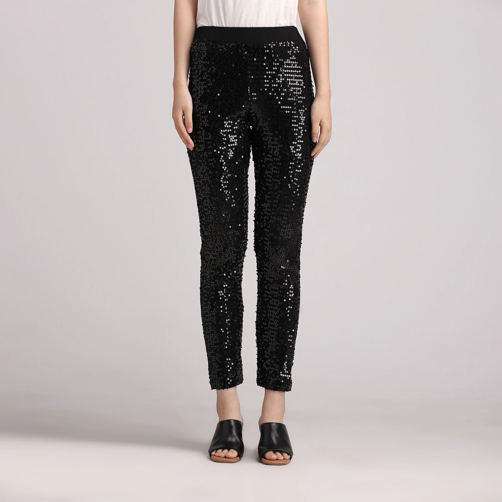 2024 New Style Custom Women Trousers Oem/odm Pants With Sequined - Buy ...