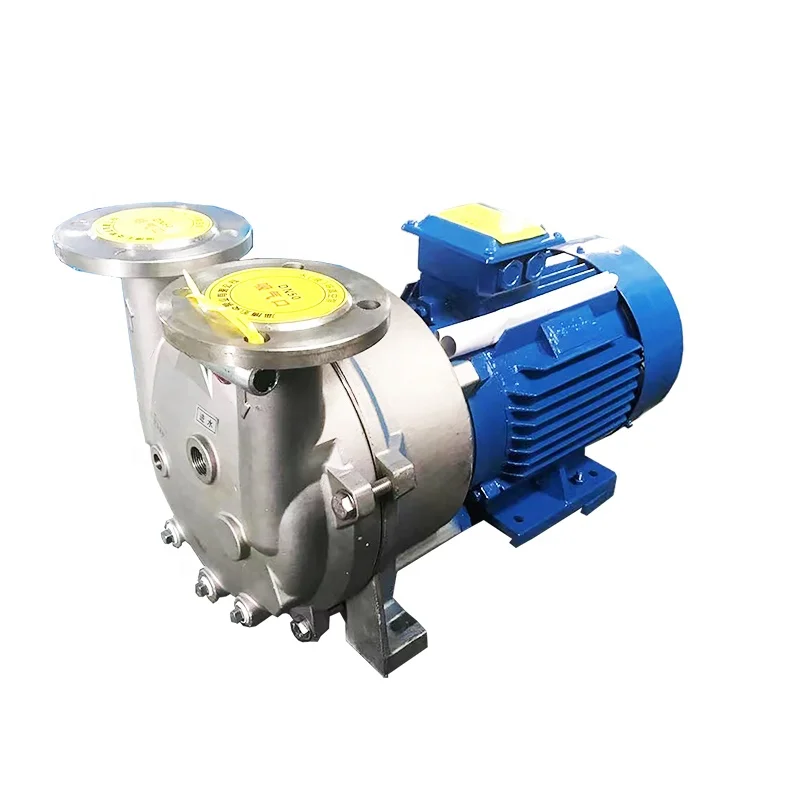 2bv5111 Electric 5.5kw Vacuum Pumps Series Water Ring Vacuum Pump 304 Stainless Steel Impeller ...