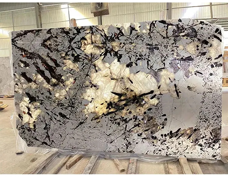 Natural Luxury Backlit Quartzite Stone Snow Mountain Select Table Type ...