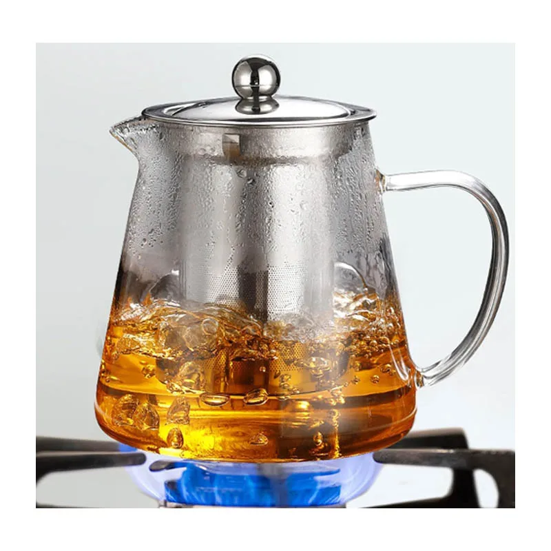 Microcrystalline Glass Kettle Transparent Glass Kettle Teapot Wholesale ...
