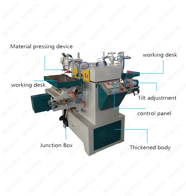 Neweek Wood Tenoning Machine Double End Tenoner Machine Woodworking ...
