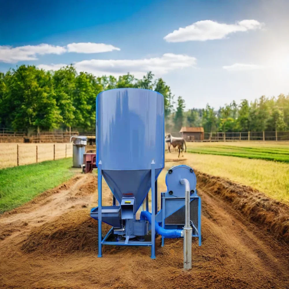 Vertical Mixers Made Of Industrial-grade Materials Can Be Used For ...