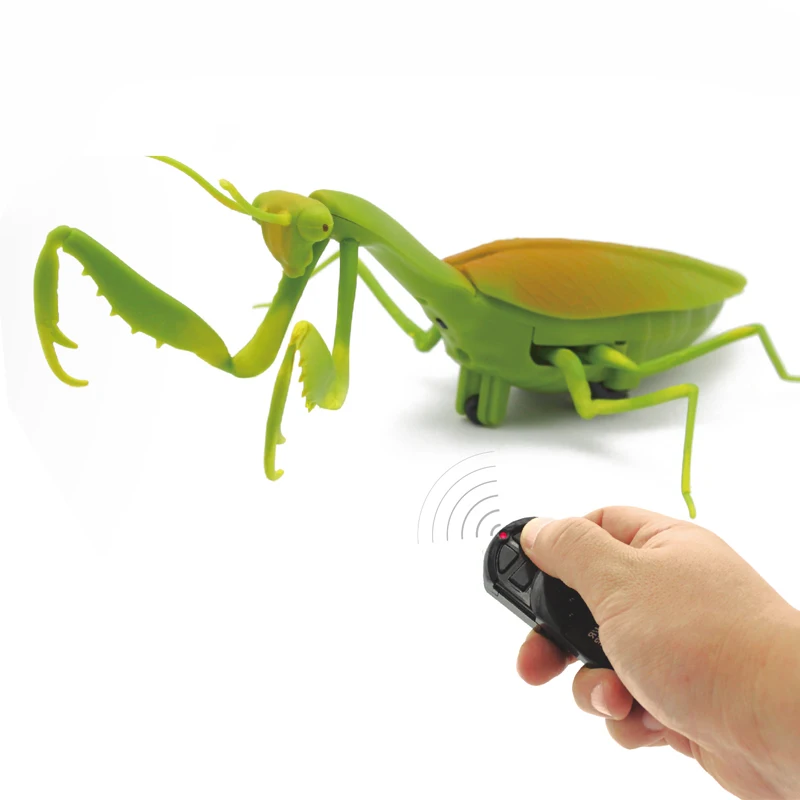 Kids Plastic Simulation RC Praying Mantis Model Fun Toy