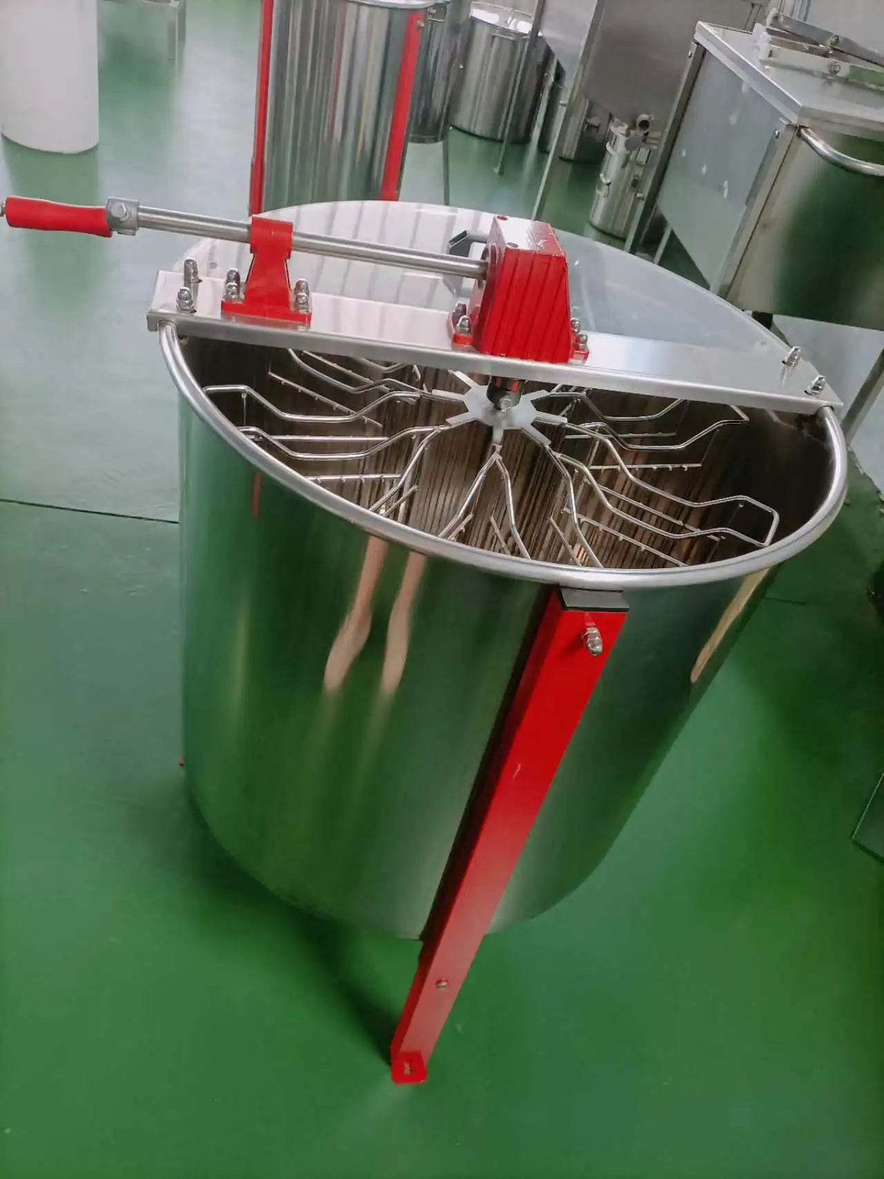 Certificate Honey Extractor 4 Frames Honey Centrifuge Electric Honey ...