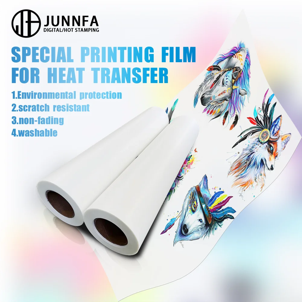 Dtf Printer Custom Transfer Film Roll Digital Printing 30cm 60cm X100m ...