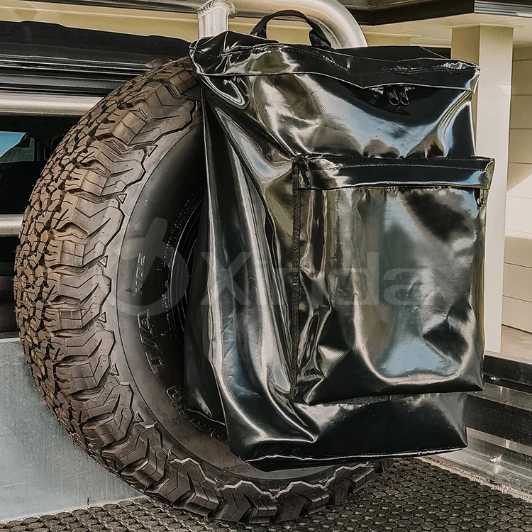 OEM Off-road Camping Vehicle Rubbish Storage Bag Robust PVC Tarpaulin ...