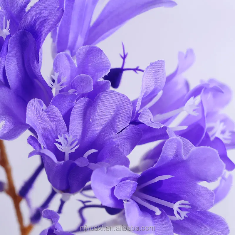 Simulation Bluebonnet Lilac Flower Tree Fake Flowers Cherry Blossom ...