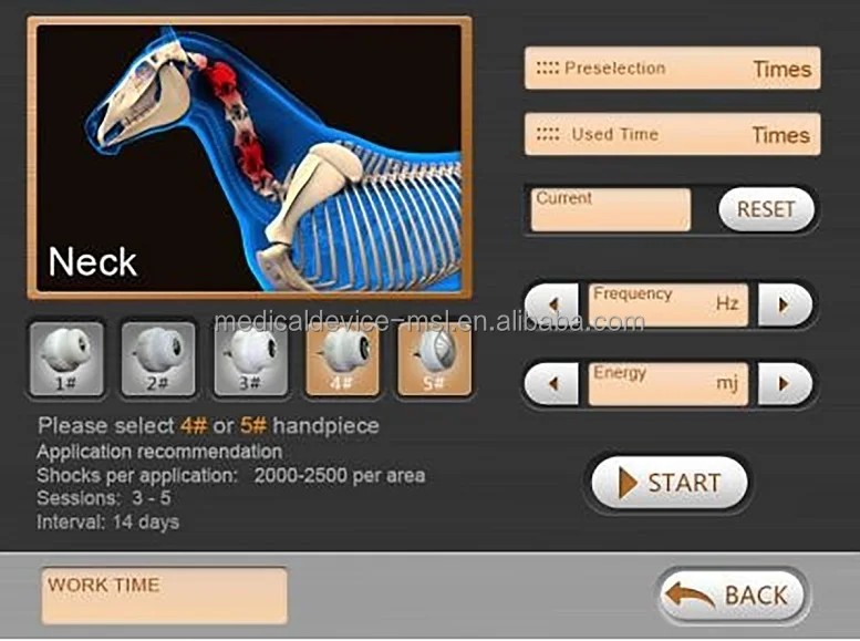 Veterinary Shockwave Machine - Pain Relief for Horses