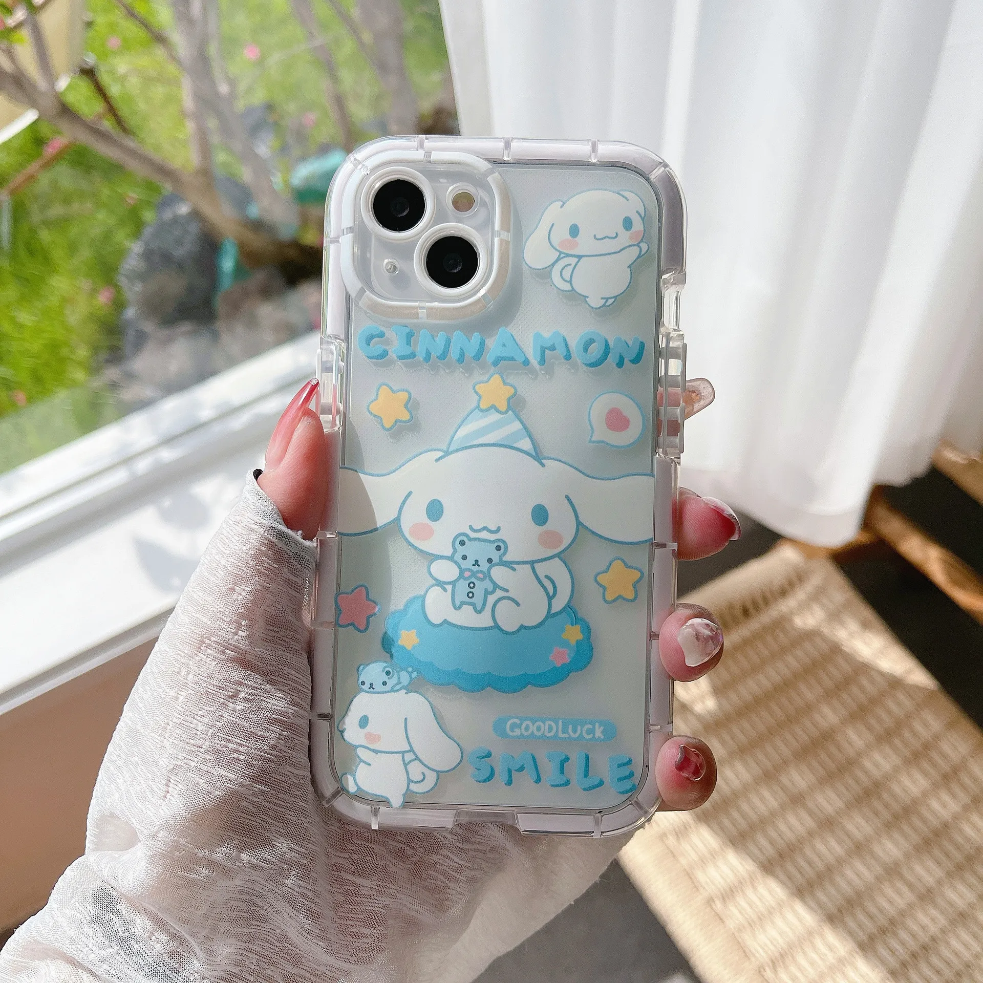 Botu Cute Wholesale Phone Case Sanrio Kuromi Cinnamonroll Lminous Phone ...