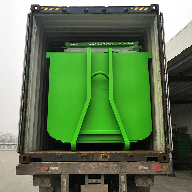 Waste Management Hook Lift Bin Roll-on And Roll-off (roro) Skips - Buy ...