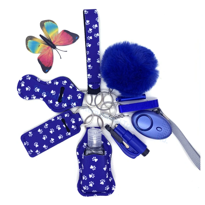 Factory Price 10pcs/set Customized Self Defense Keychain Set Safety ...