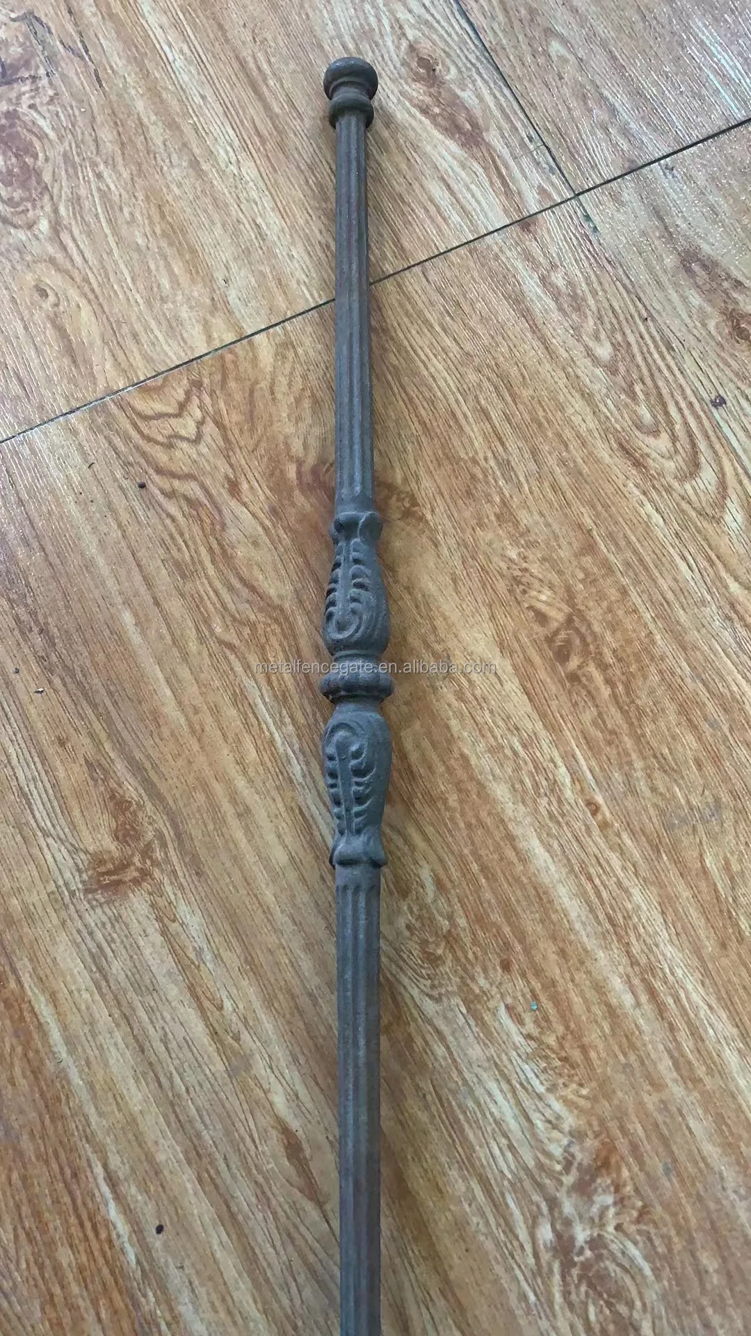 Forged Wrought Double Baskets - ECO FRIENDLY Fence Designs