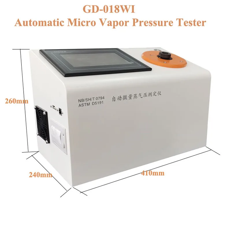 Automatic Micro Reid Vapour Pressure Test Apparatus Vapor Pressure ...