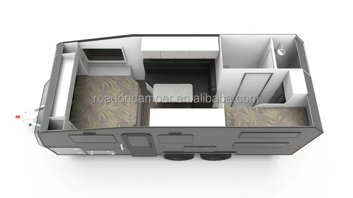 20FT off Road Camper Hard Top Caravan - Modular Travel Trailer